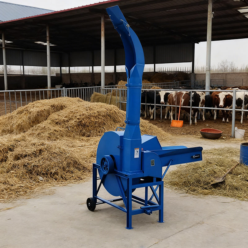Farm Machinery Grass Chopper Hay Straw Chaff Cutter With Milling ...