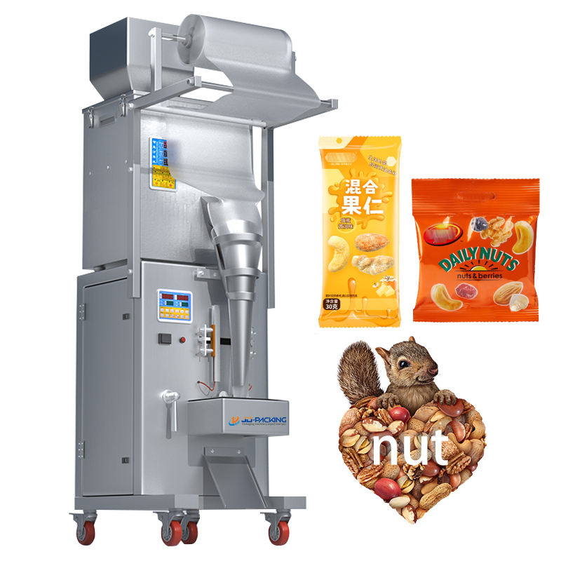 Small Atomatic Roasted Nuts Packaging Machine Daily Nut Dry Fruits ...