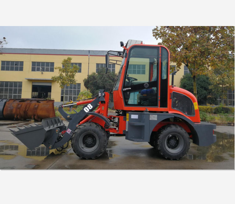 1ton 2ton towable bagger mini loader underground front end radlader ...
