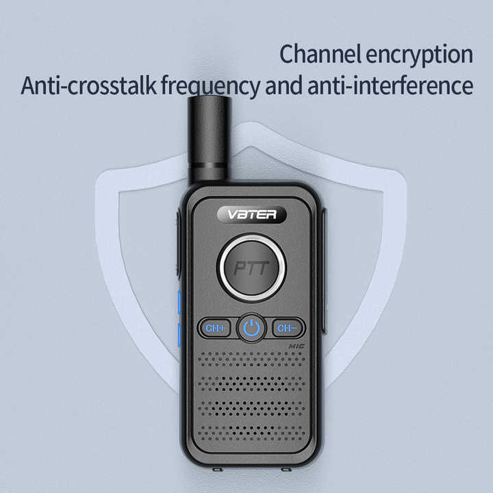 VBTER WBT-V1 Walkie Talkie - 10W Waterproof Handheld Radio