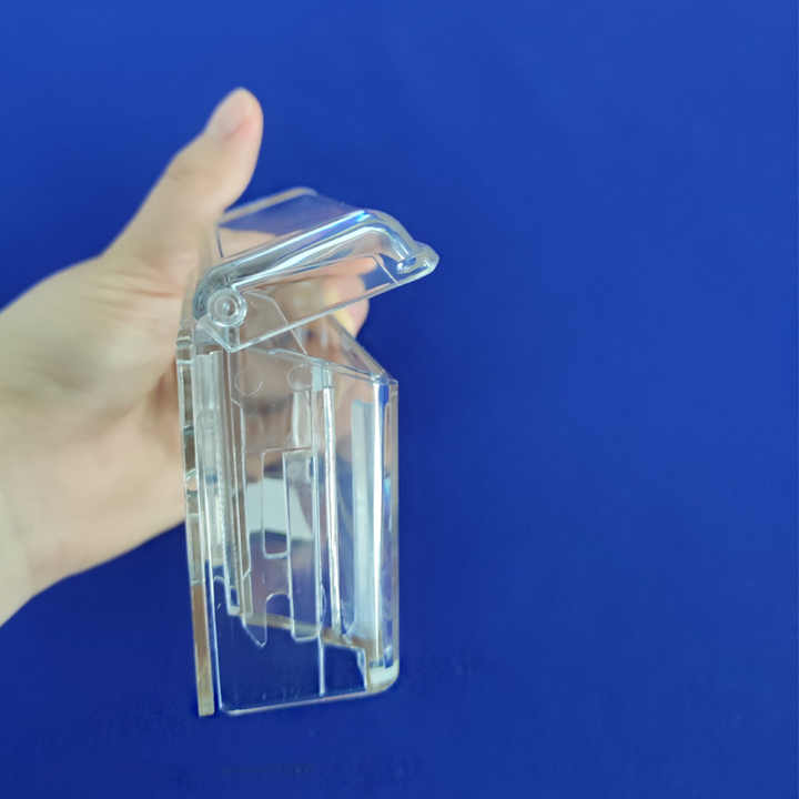 Acrylic Outdoor Business Card Holder - Durable & Eco-friendly