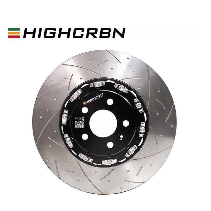 HIGHCRBN 420*40mm Carbon Ceramic Brake Discs Floating Front Brake Discs ...