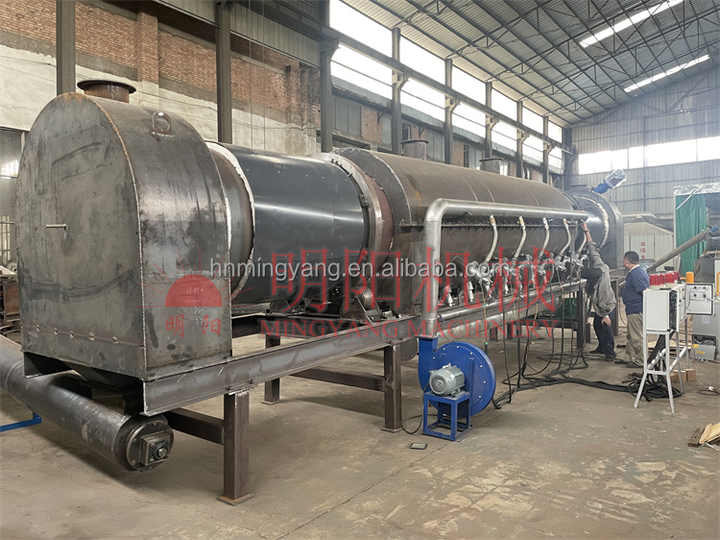 Rotary Drum Biochar Carbon Plant - Efficient Charcoal Production