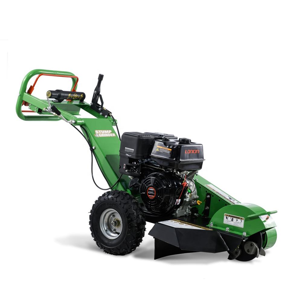 8 Teeth Petrol Engine Powered Stump Grinder 15hp for Garden Use