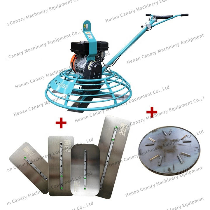 Mini Hand Held Concrete Power Trowel Walk Behind Gasoline Power Trowel ...