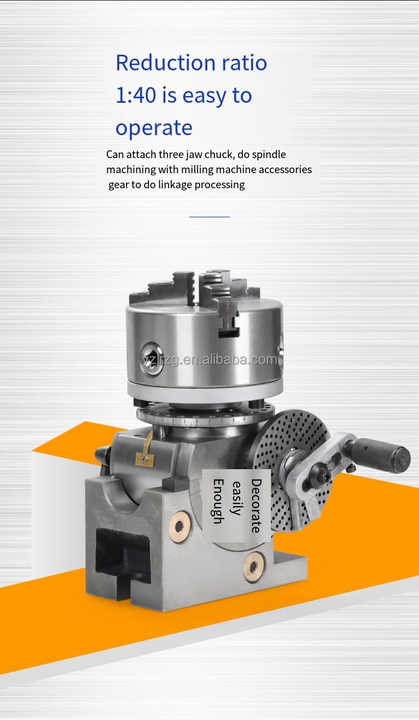 Universal Milling Machine Simple Fast Rotary Indexing Disc Vertical ...