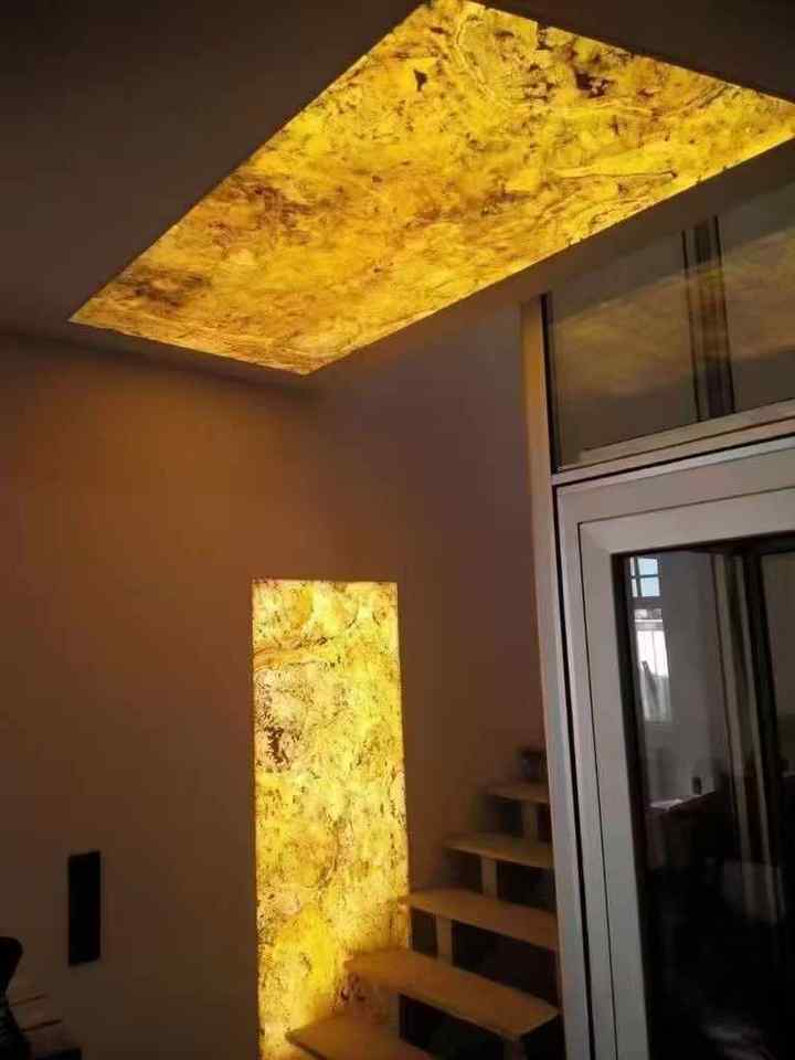 Translucent Flexible Artificial Stone Veneer Sheets