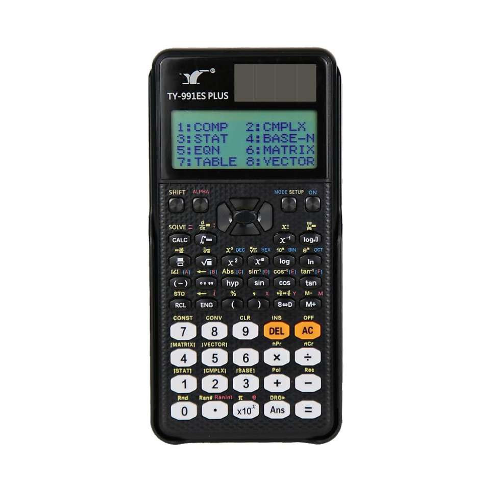 Calculators Digital Students Mathematics Calculadora Cientifica 991ES ...