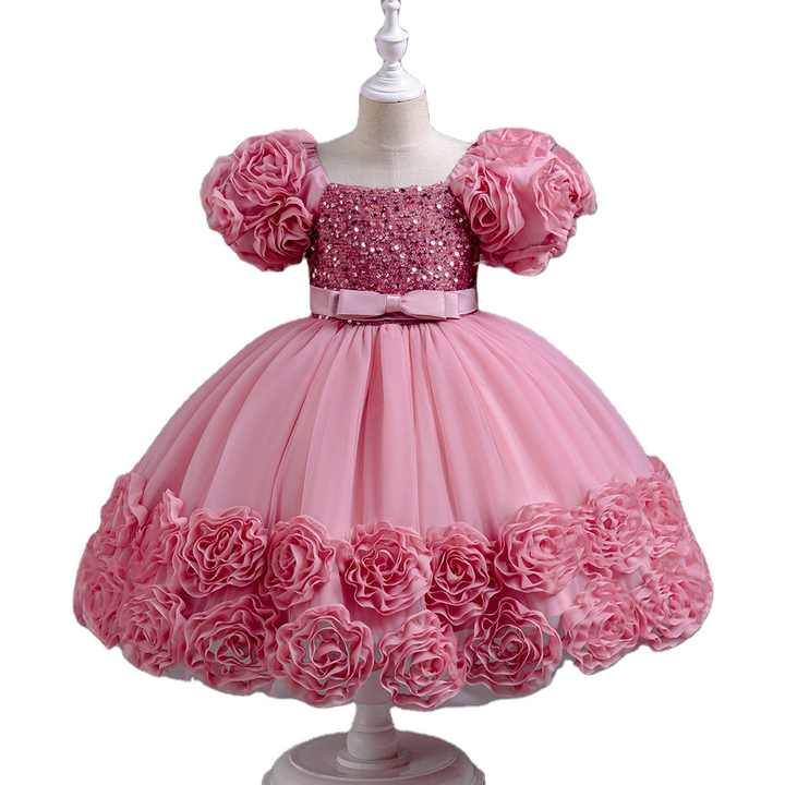Girls Birthday Party Dress - Sequin Children’s Costume