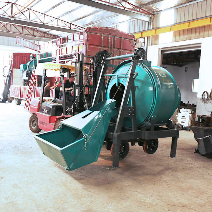 Factory Price Self-Loading Automatic Cement Mixer Machine 120L-500L ...