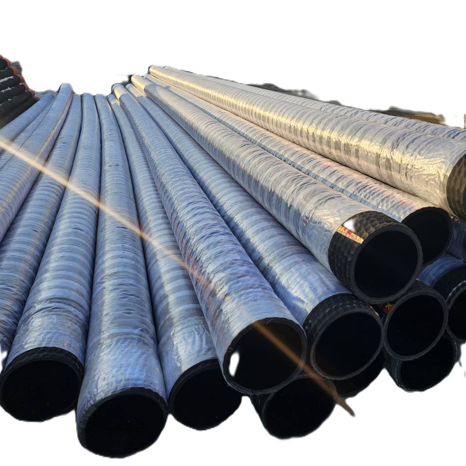 Industrial EPDM Rubber Hose PTFE Steel Wire Reinforced Flexible Suction ...