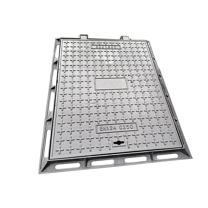 Industrial D400 Sewer Lid Ductile Cast Iron Trench Cover Manhole ...