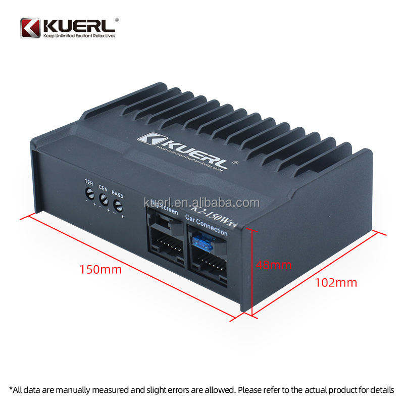 45W*4 Car Power Amplifier 4 Channel Android DSP Audio Amplifier ...