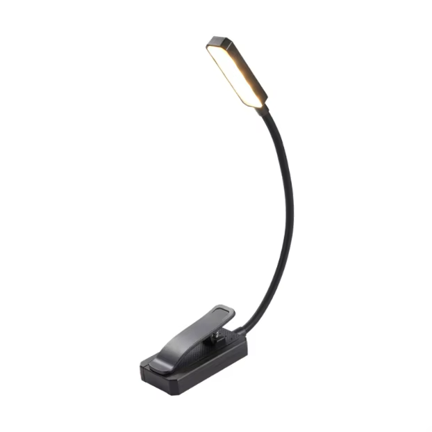Taikoo Portable Flexible Led Clip on Reading Light Usb Bedside Led ...
