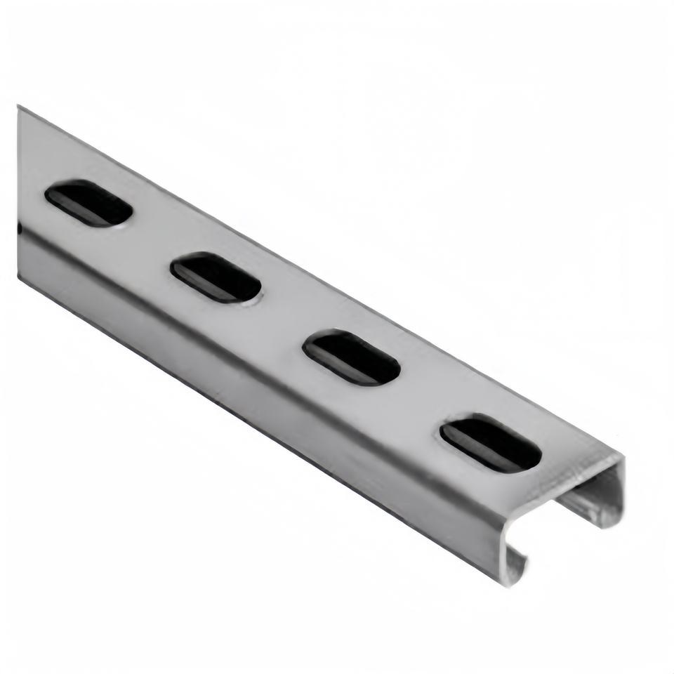 HDG Plain Slotted Steel Channels 41X21 Strut Channel Construction ...