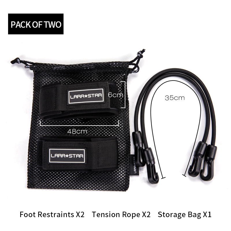 LS1220 Gym Fitness Boxing Leg Resistance Rope Pull Training Portable ...