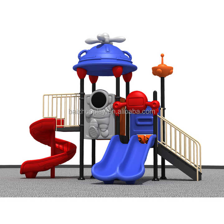 Outdoor Playground Plastic Slide Combination Slide Children Playground ...