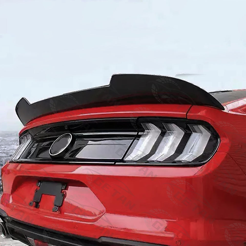 Carbon Fiber MMD Style GT500 Style Trunk Spoiler Wing High Polished ...