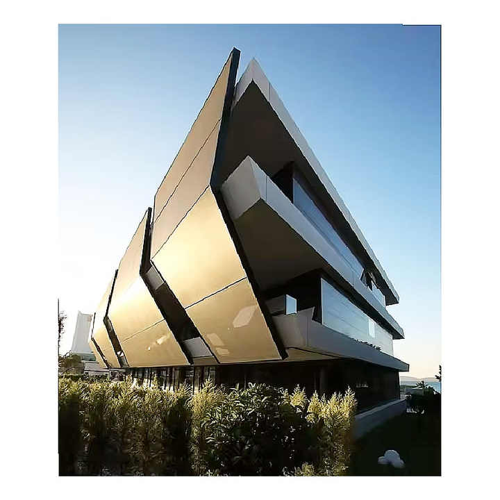 Wall Cladding Pvdf Coating Acp/Acm Facade Aluminium Composite Panel ...