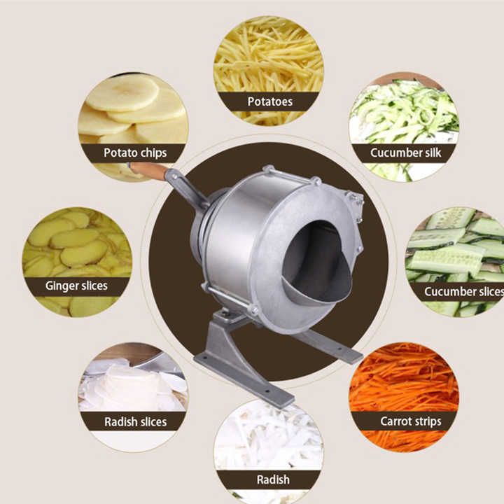 HOUPLUS Manual Hand Potato Carrot Cucumber Slicer Shredder