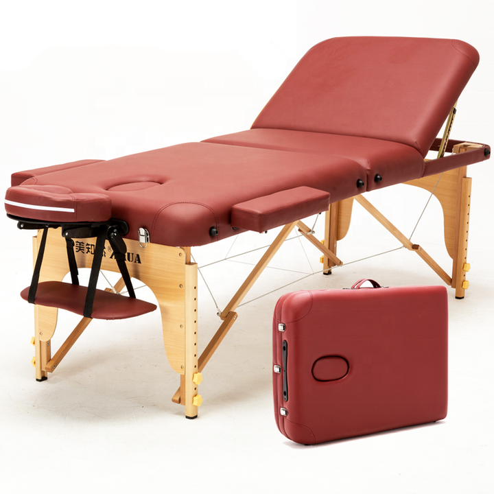 3 Sectionl Massage Table Bed - Versatile & Durable Design