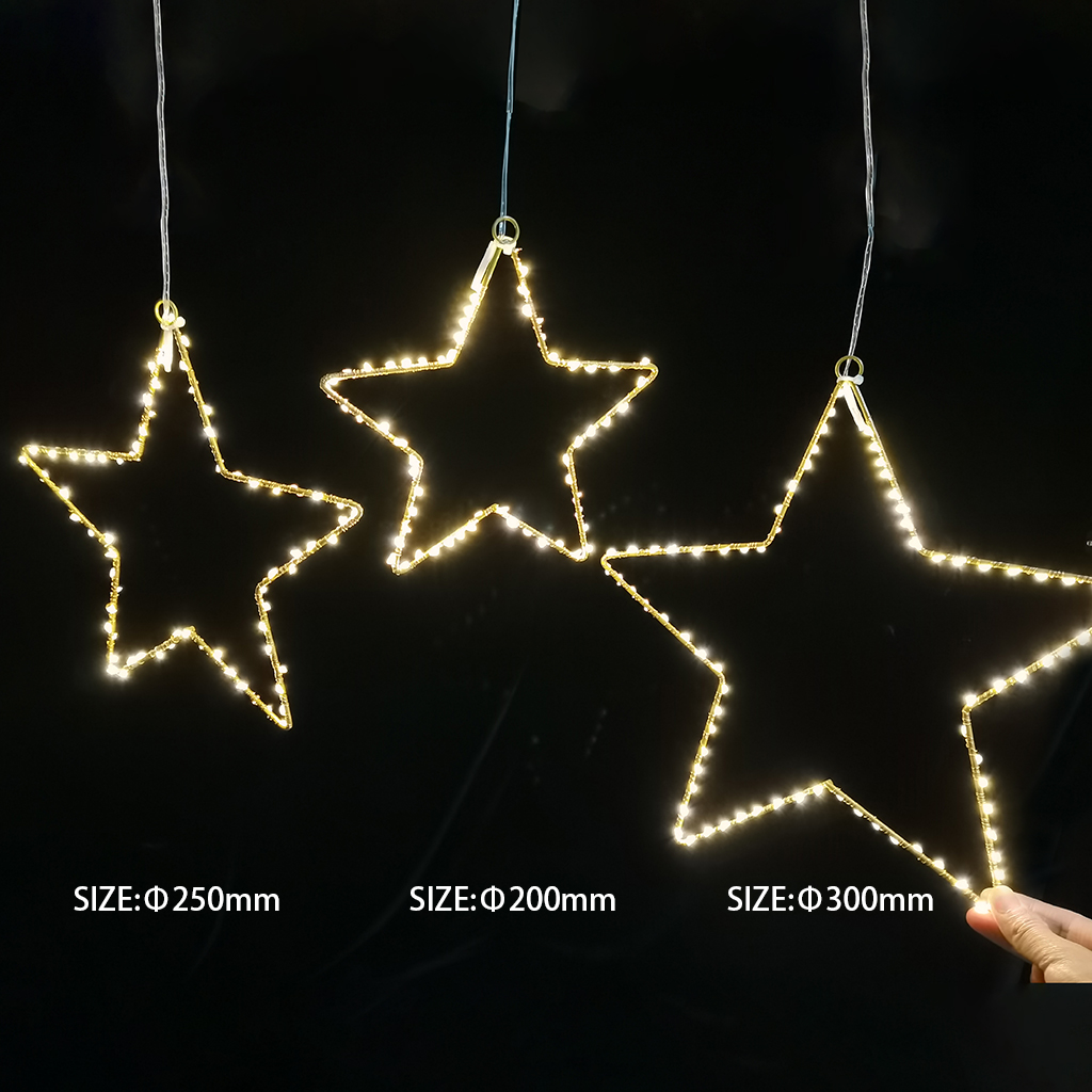 LY06403 Metal Star with copper wire -Taizhou Deco-Maker Arts and Crafts ...