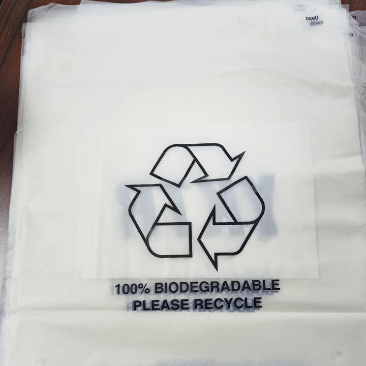Malaysia Custom Biodegradable Compostable PBAT Cornstarch PLA Clothing Bags