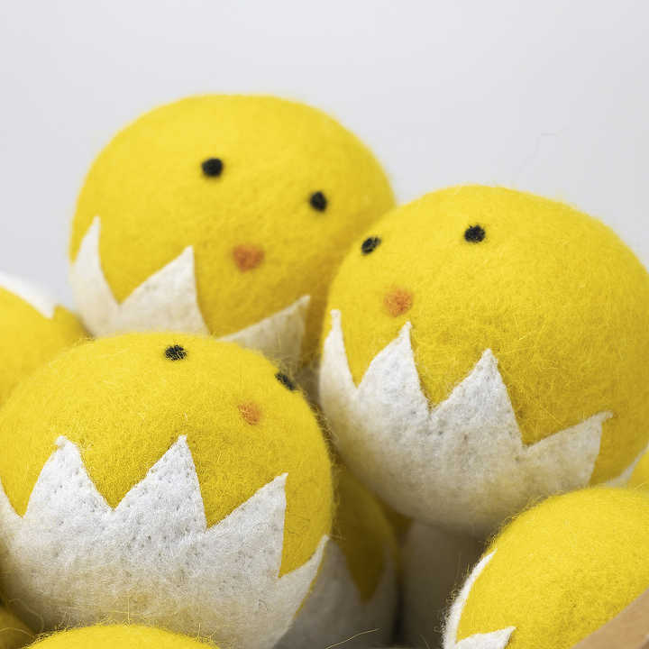 RWS Certified Lavender Scented Wool Dryer Balls, Custom Size Chick ...