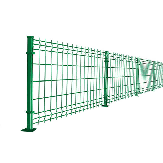 Outdoor 3d Fence Panels Metal Welded 3d Curved Guard Fencing Powder ...