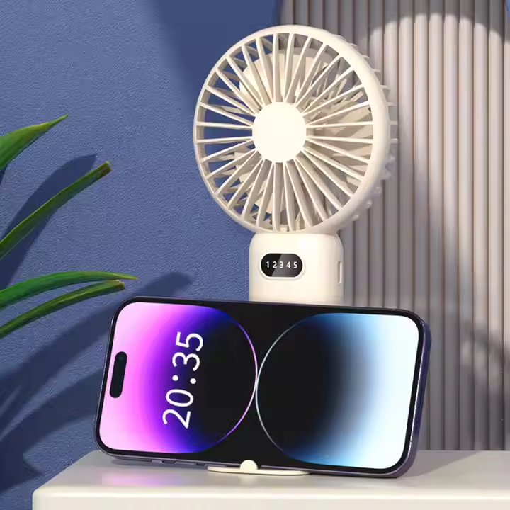 Strong Wind Air Cooling Desktop Fan Portable Plastic Fan English Usb ...