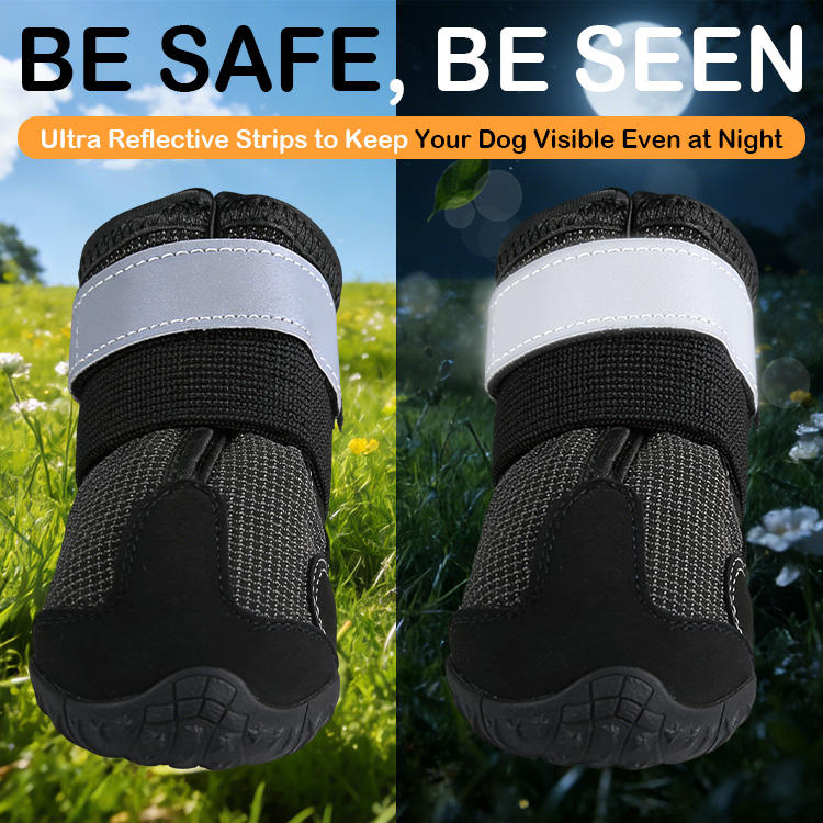 2026 New Product OEM Dog Shoes Boots Luxury Breathable Waterproof ...