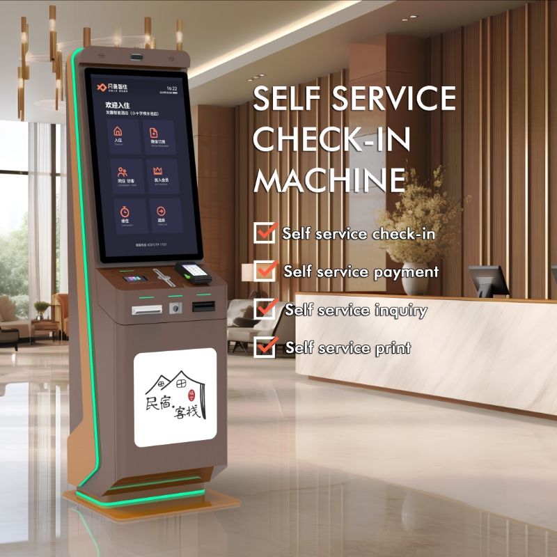 Self Service Payment Kiosk Machine Custom Hotel Kiosk Terminal Bills ...