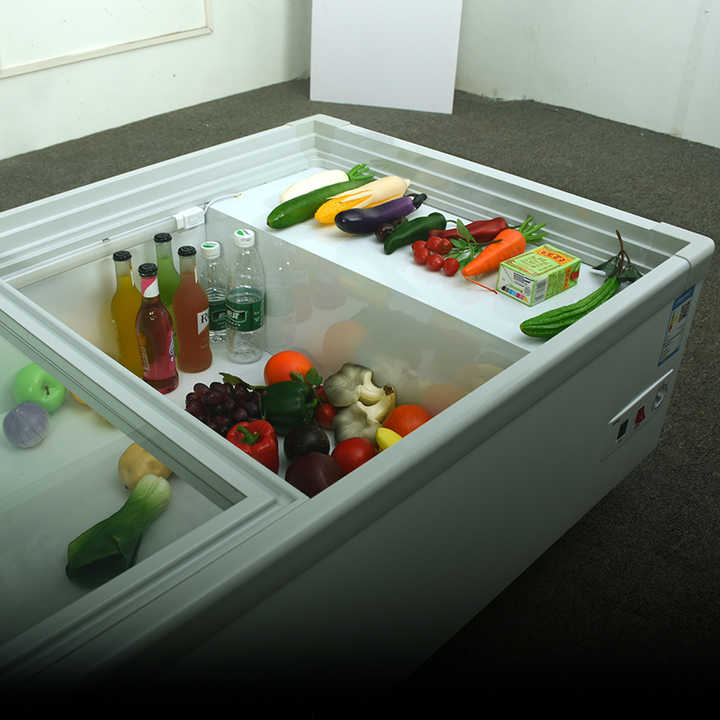 Small Commercial Portable Counter Top Freezer - Ideal for Salad Display
