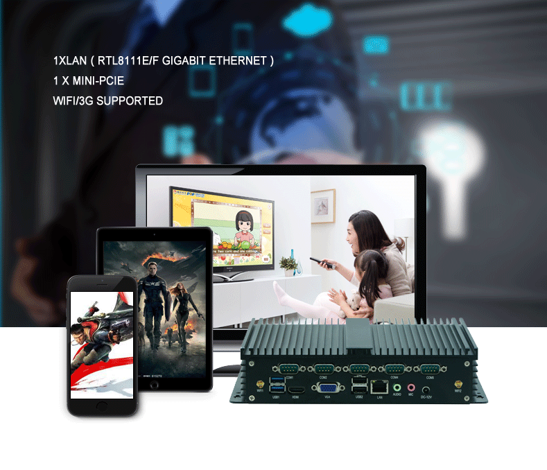 D101Z industrial computer J1900 i3 i5 i7 fanless mini car computer Products from Shenzhen ...