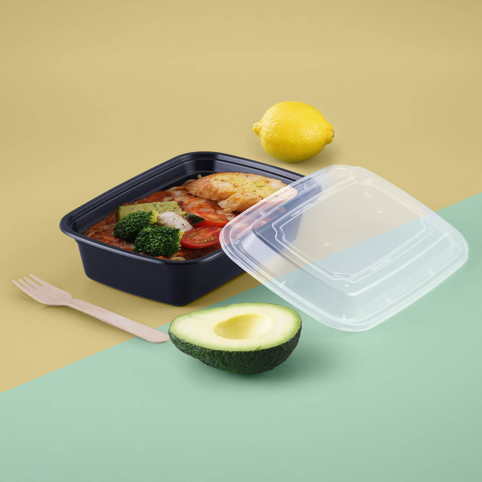 Disposable Plastic Food Containers - Perfect for Takeout