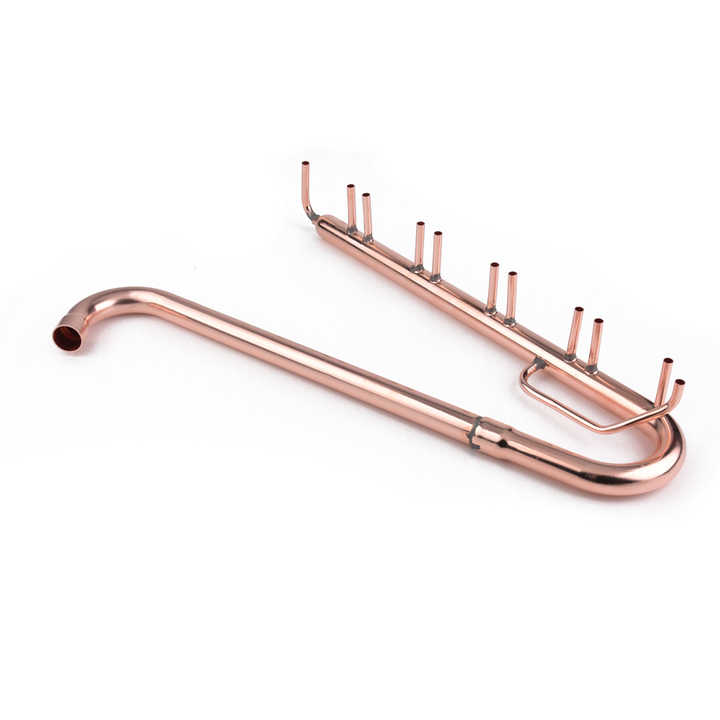 Copper Manifold Copper Pipe Assembly for Water Heating With Customized ...