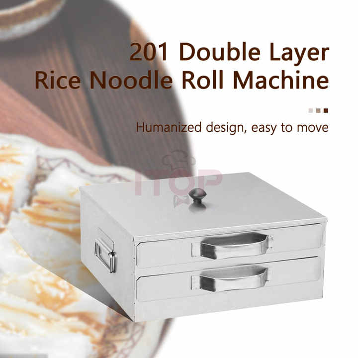 Commercial Food Steamer Rice Noodle Roll Machine Stainless Steel ...