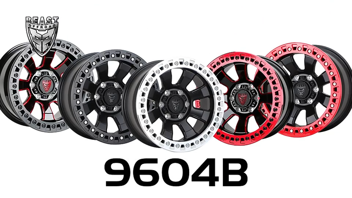 Multi Spoke Design 4x4 off Road Wheels BEAST 17 20 Inch for Hilux GR ...