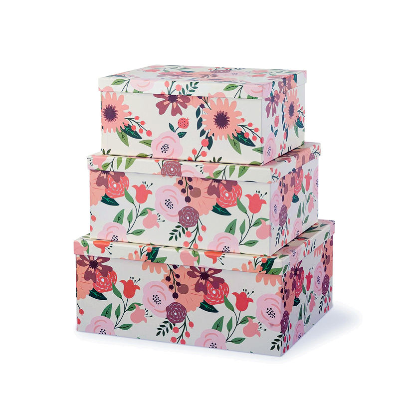 Versatile pretty cardboard storage boxes with lids Items Alibaba
