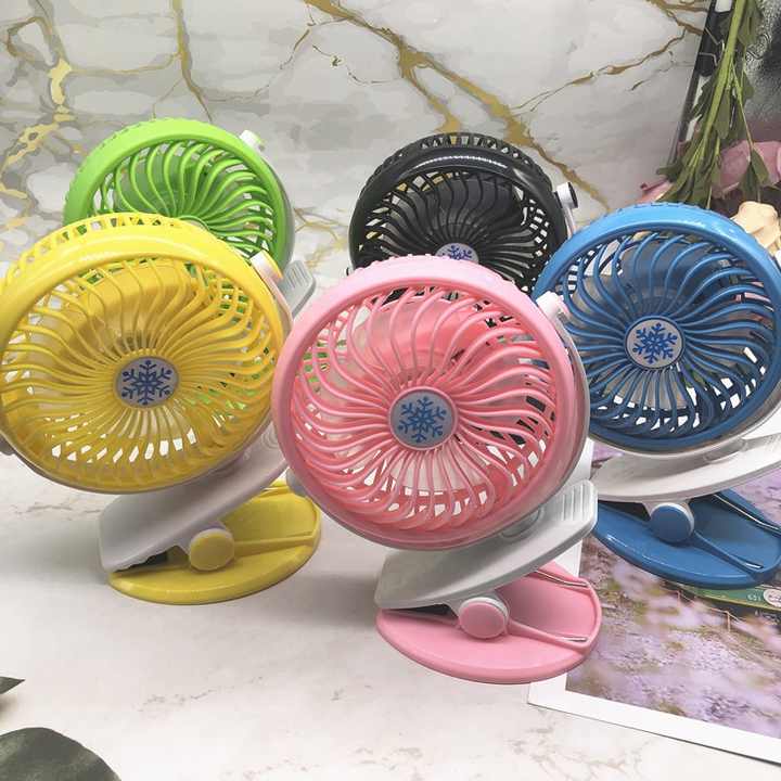 Eurotech 2025 Mini Clip Desk Fan New Design Three Options Silent Office ...