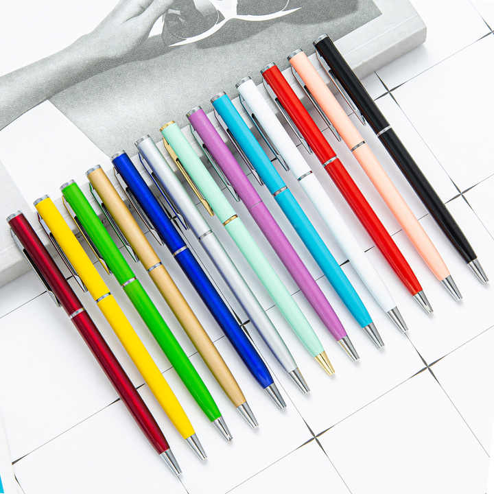 BSBH Multicolor Custom Metal Ballpoint Pen Ball Point Promotional Pens ...
