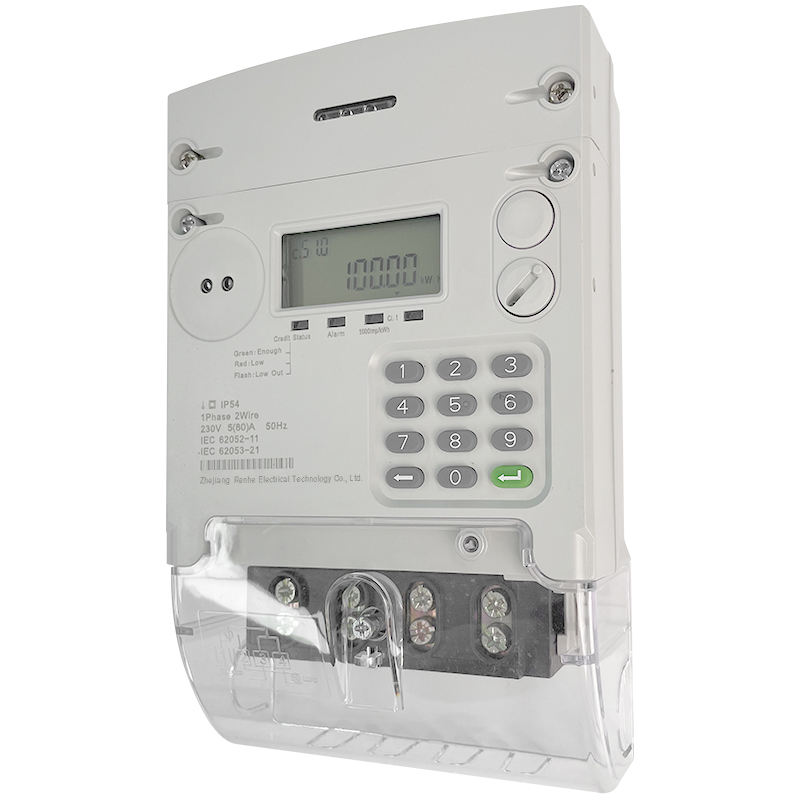 sts prepaid meter single phase keypad smart prepayment energy meter ...