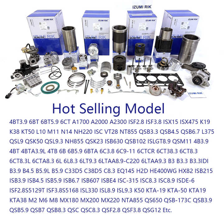 Engine Overhaul Rebuild Kit With Gasket Bearing Valve Set for Cummins ...
