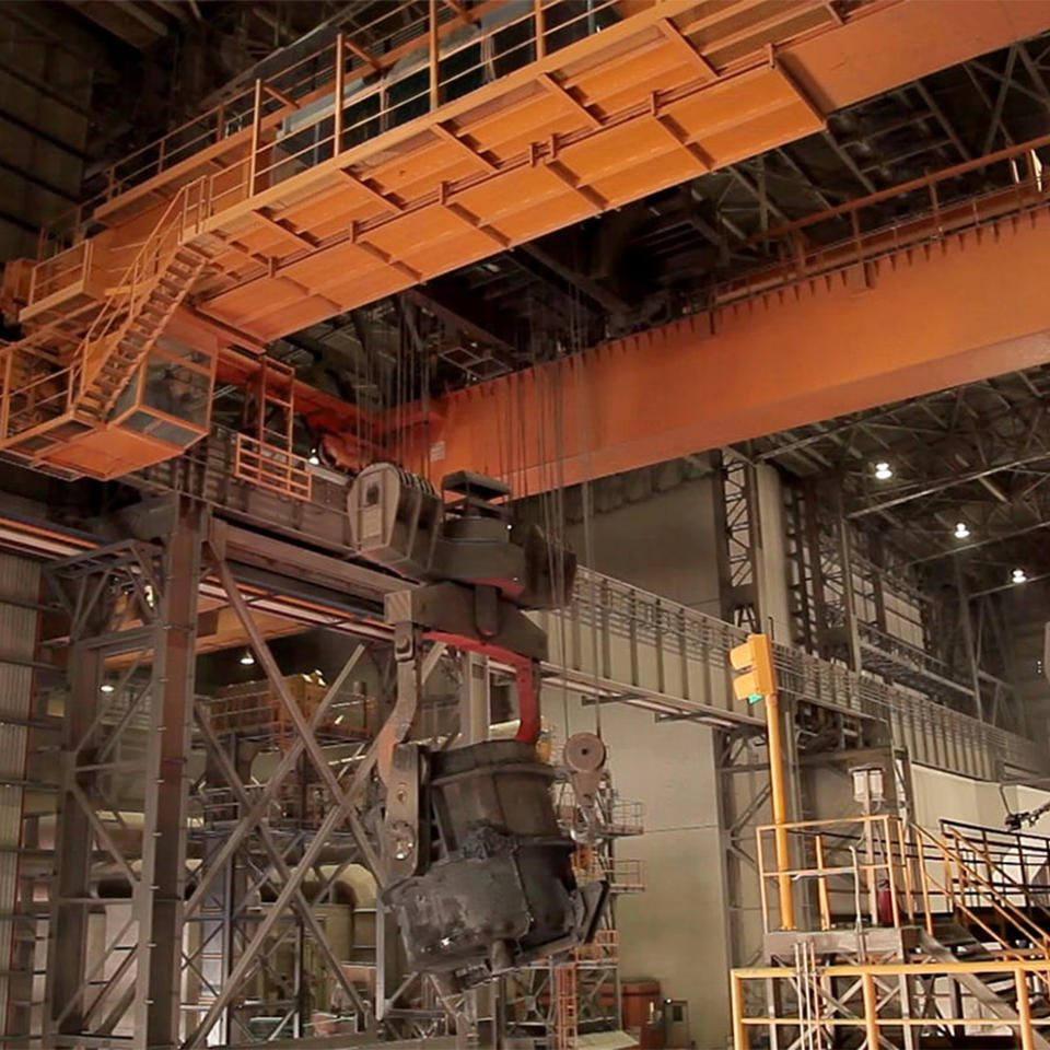 Metallurgical Foundry Overhead Crane for Steel Plant Ladle Handling ...