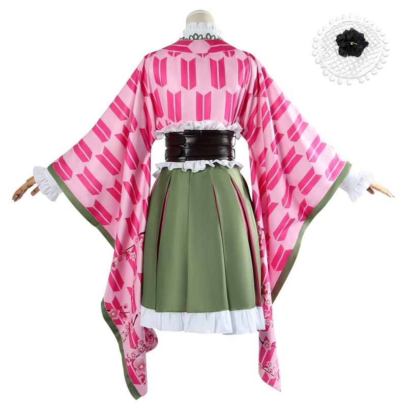 Kimetsu No Yaiba Halloween Cosplay Costume Ganlu Temple's Honey-Sweet 5 ...