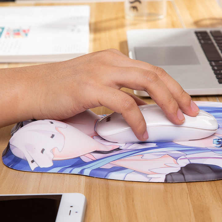 Custom Color Cartoon 3d Printed Pads - Sexy Girl Breast Mouse Pad