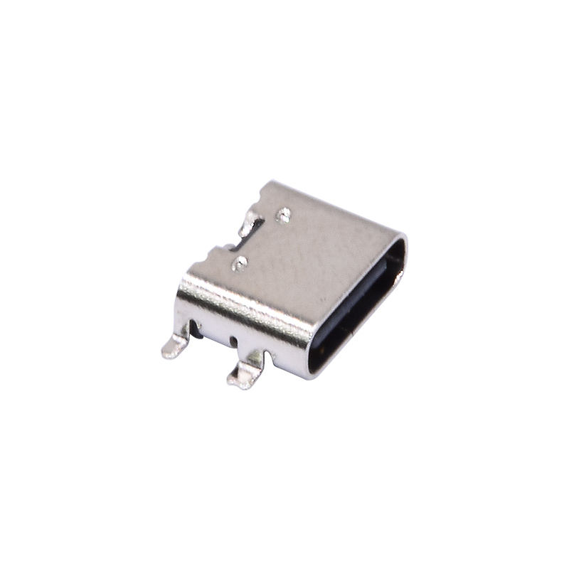 TYPE-C USB Jack Female Connector PCB 6 Pin SMT USB C Female USB ...