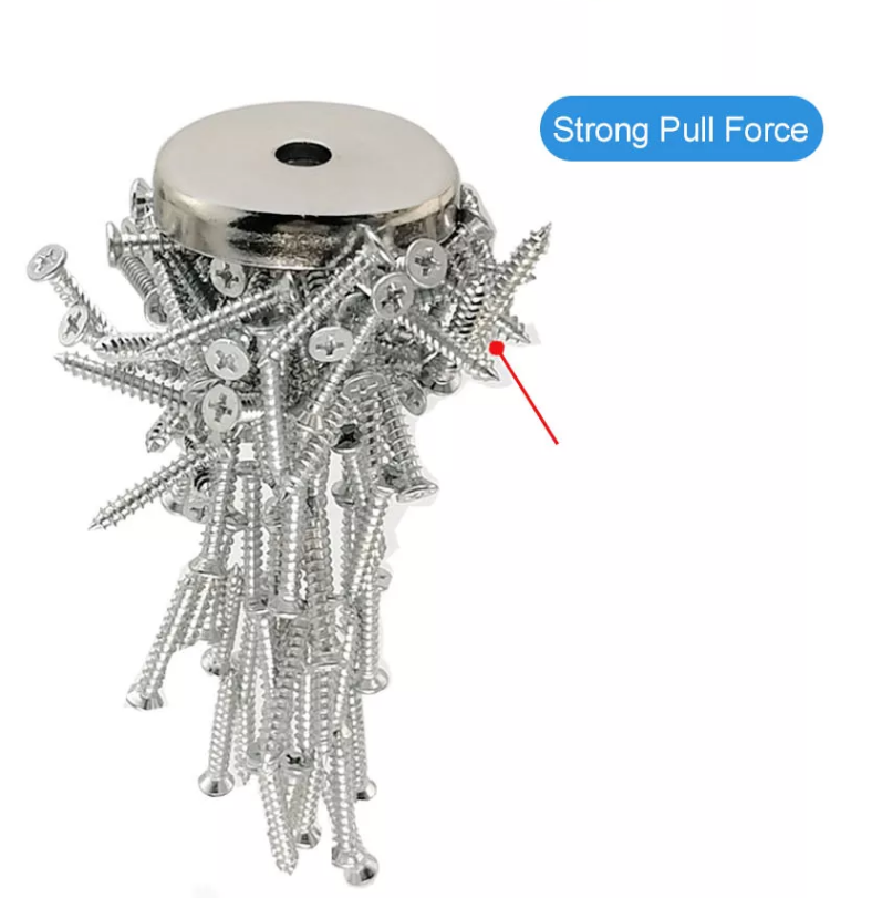 Screw Hole Mount Fastener Magnets Industrial NdFeB Magnetic Materials ...
