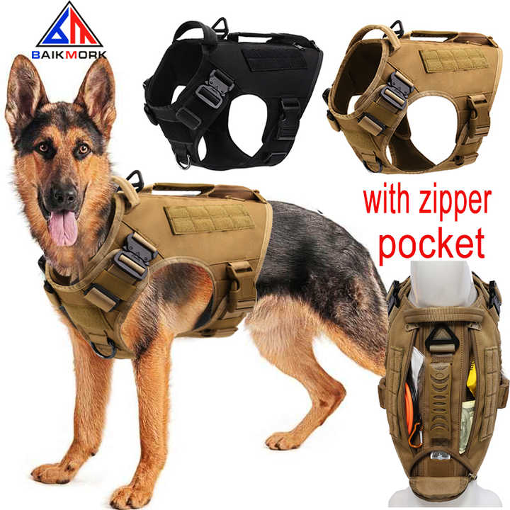 Customized Molle Dog Harness - Tactical & Versatile Gear