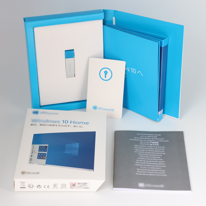 Win10 Home Japanese Version FPP Box USB3.0 COA Certification OEM Global ...
